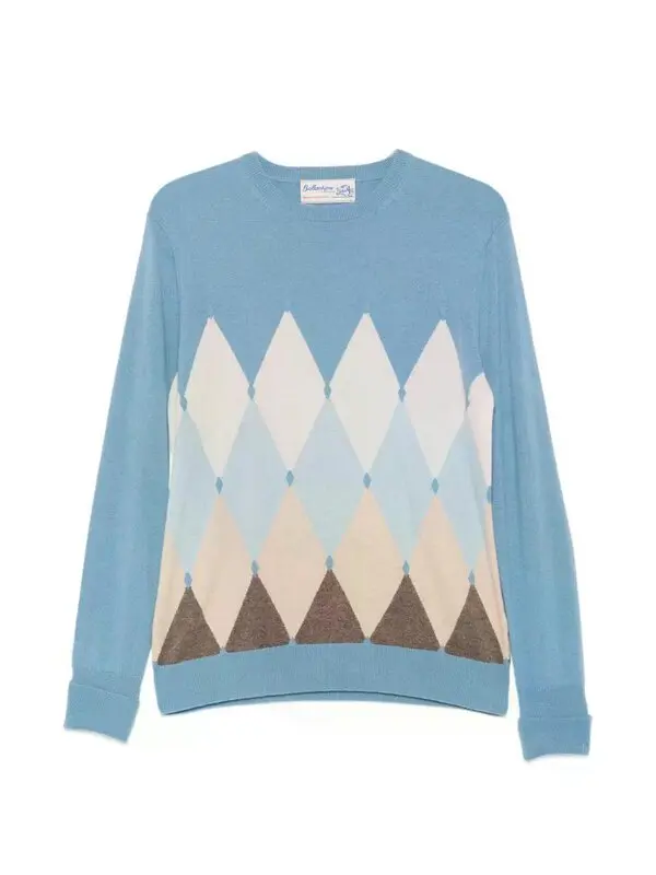 BALLANTYNE Crew-neck Sweater - Blue