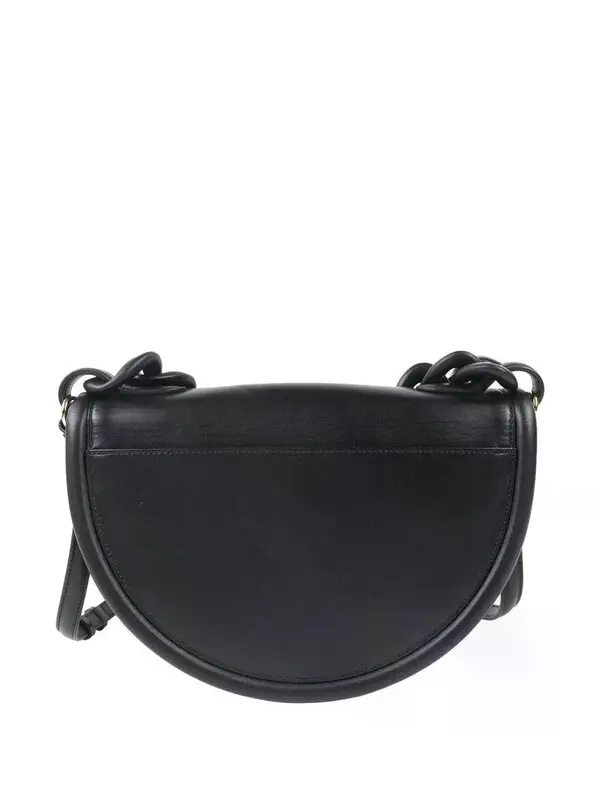 FERRAGAMO 2021-2026 Calfskin Aura Crescent Satchel