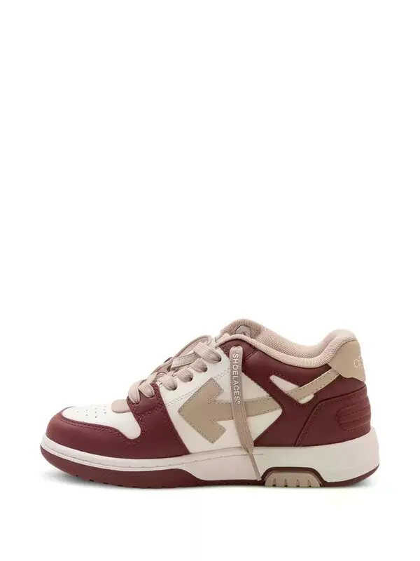 Off-White Out Of Office Leather Sneakers - Red