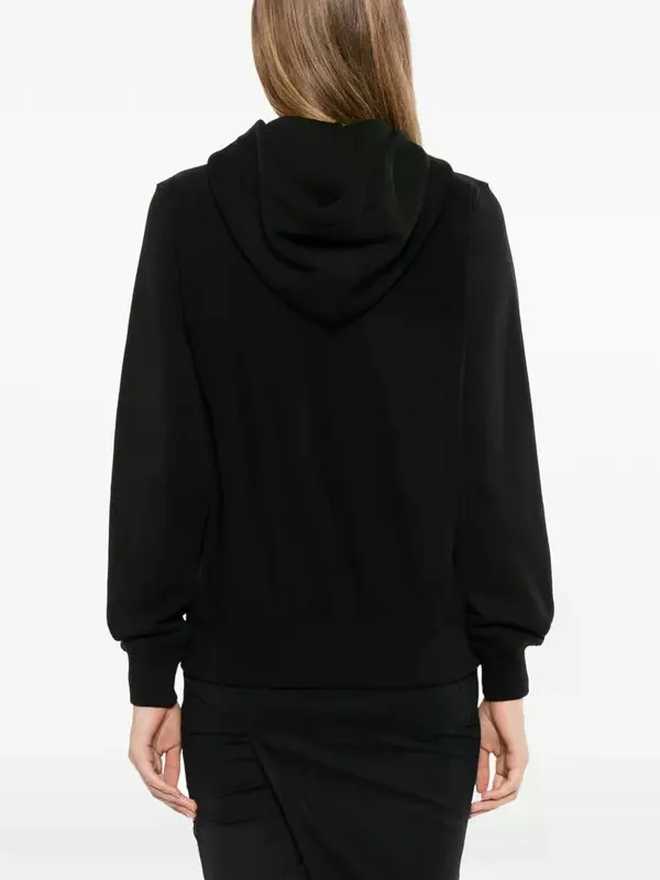 Kenzo Logo-embroidered Zip-up Hoodie