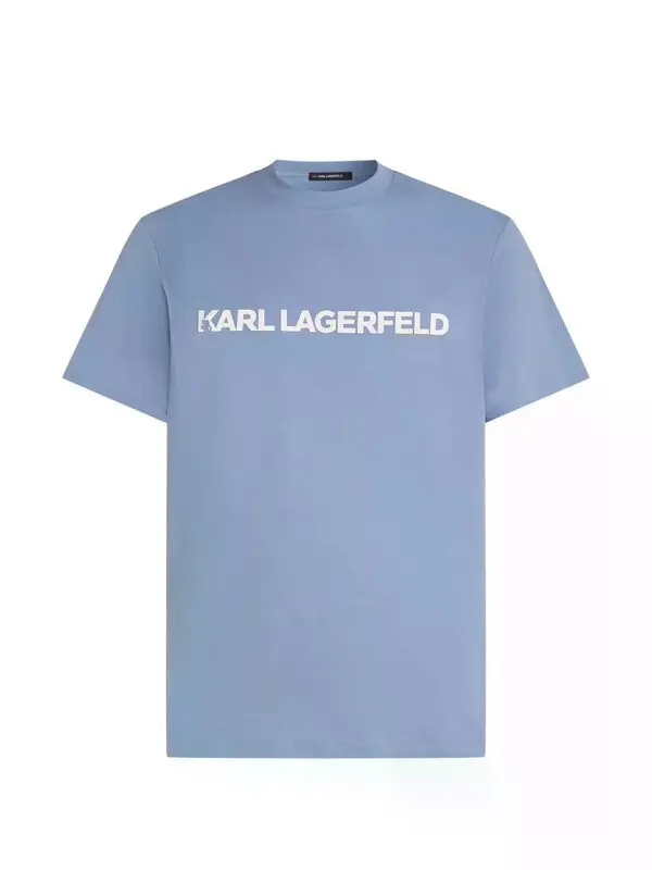 Karl Lagerfeld Logo-print Crew-neck T-shirt