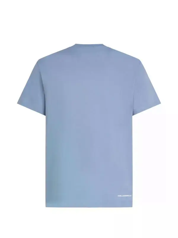 Karl Lagerfeld Logo-print Crew-neck T-shirt