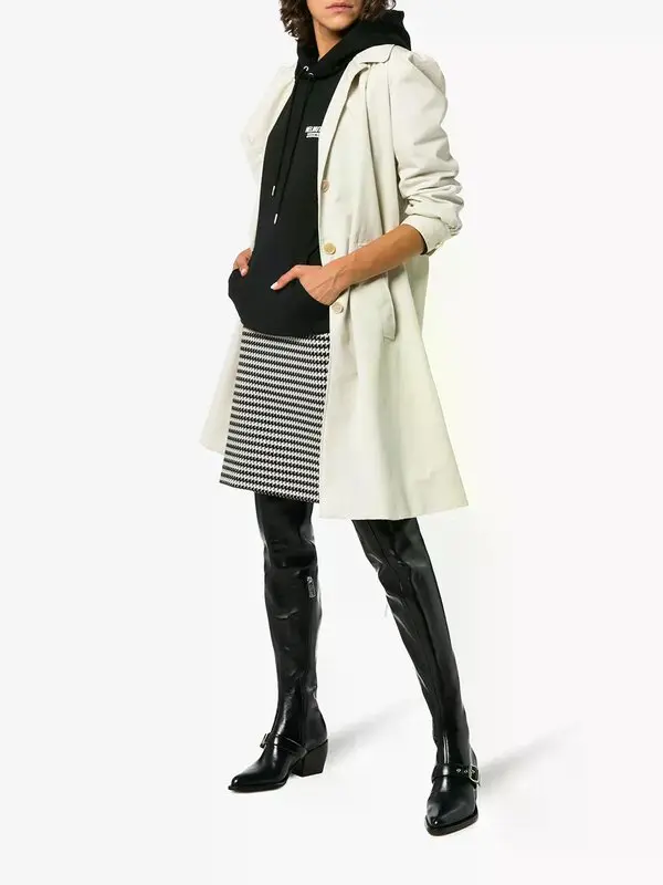 Chloé Over The Knee 80 Leather Boots