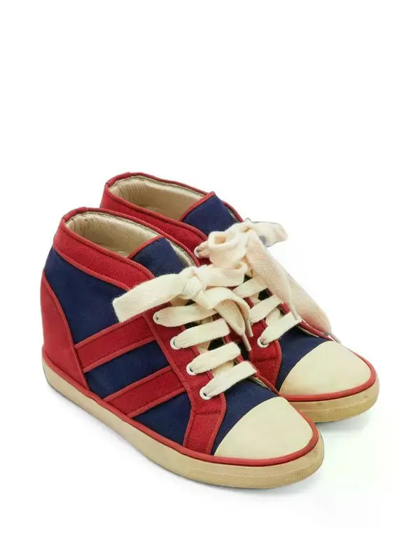 ISABEL MARANT VINTAGE Baltimore Hidden Wedge Sneakers