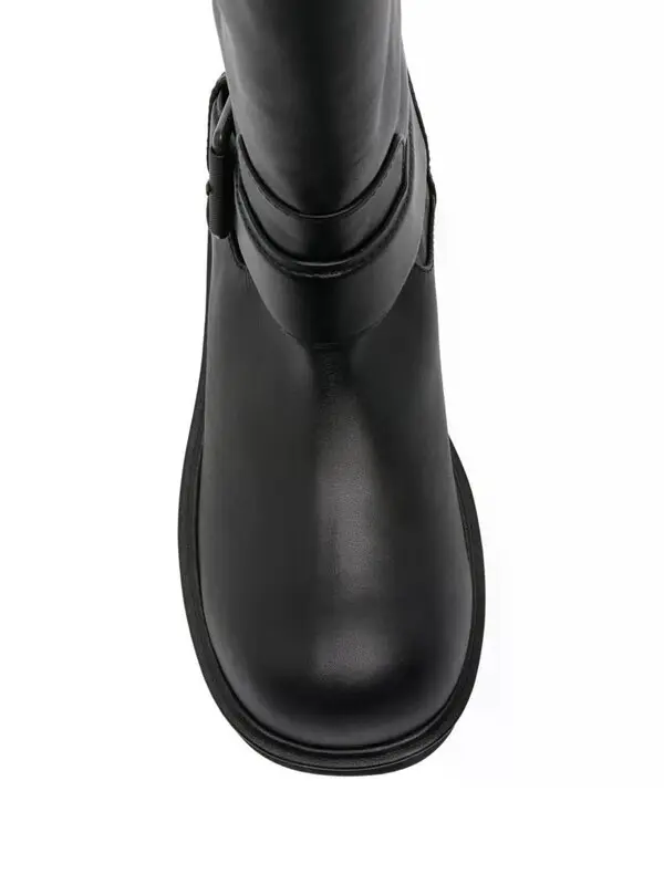 JUUN.J Buckle-strap Lug-sole Boots