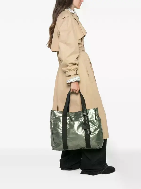 JACK GOMME Caly Metallic-effect Tote Bag