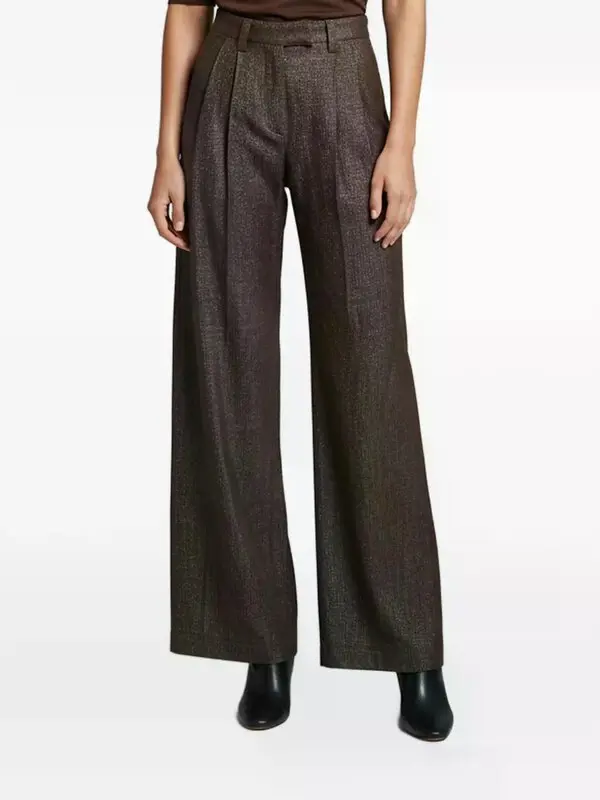 Brunello Cucinelli Lurex Denim Loose Fit Jeans