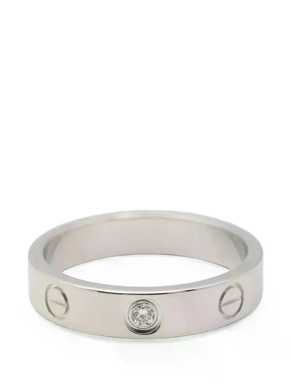 Cartier 2010s Mini Love Diamond Ring