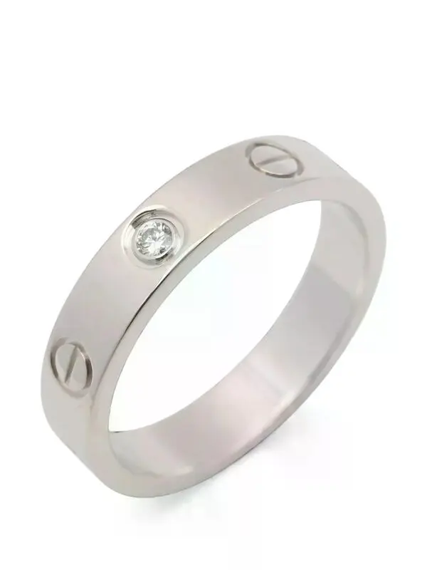 Cartier 2010s Mini Love Diamond Ring