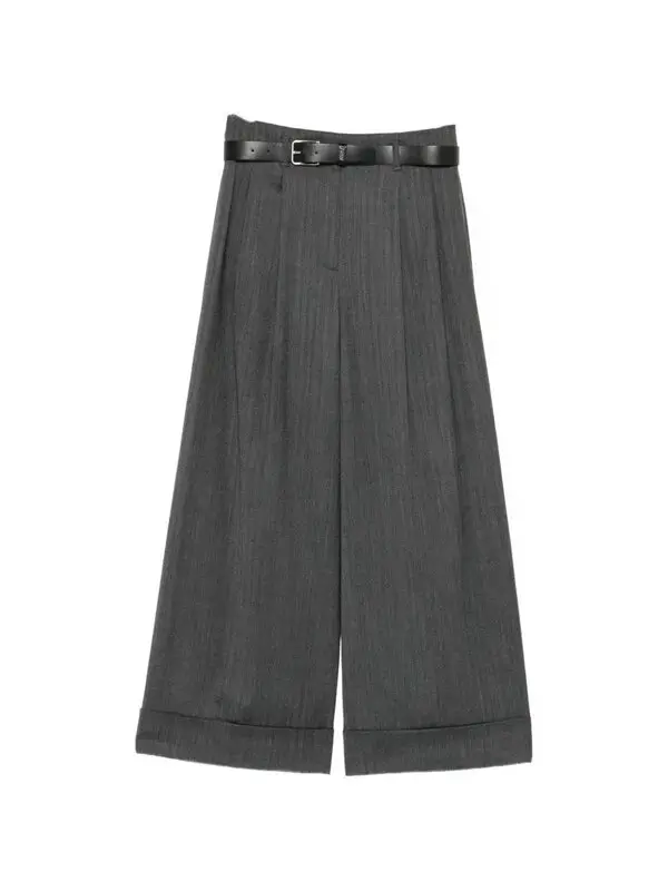 JUUN.J Pleated Wide-leg Trousers