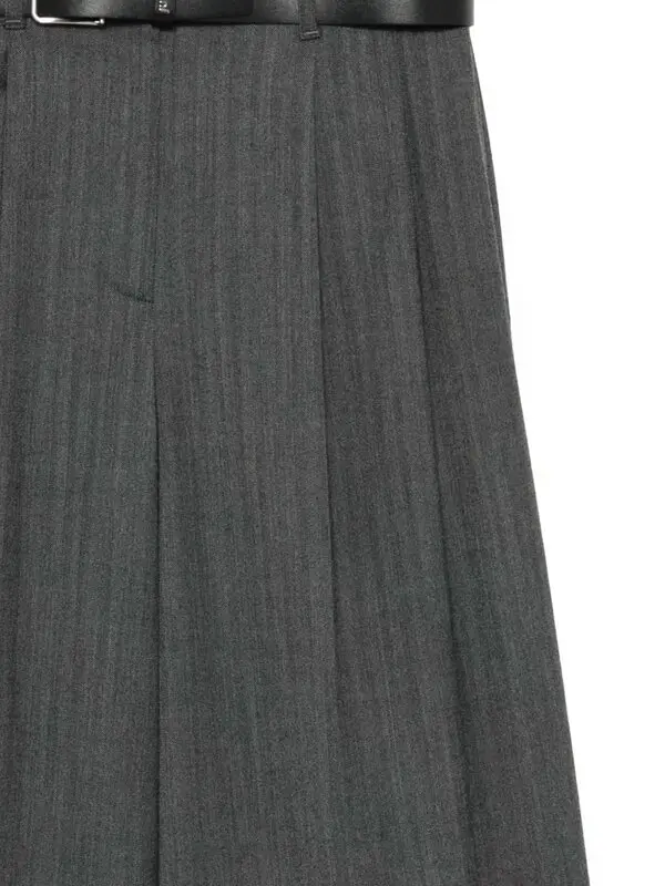 JUUN.J Pleated Wide-leg Trousers