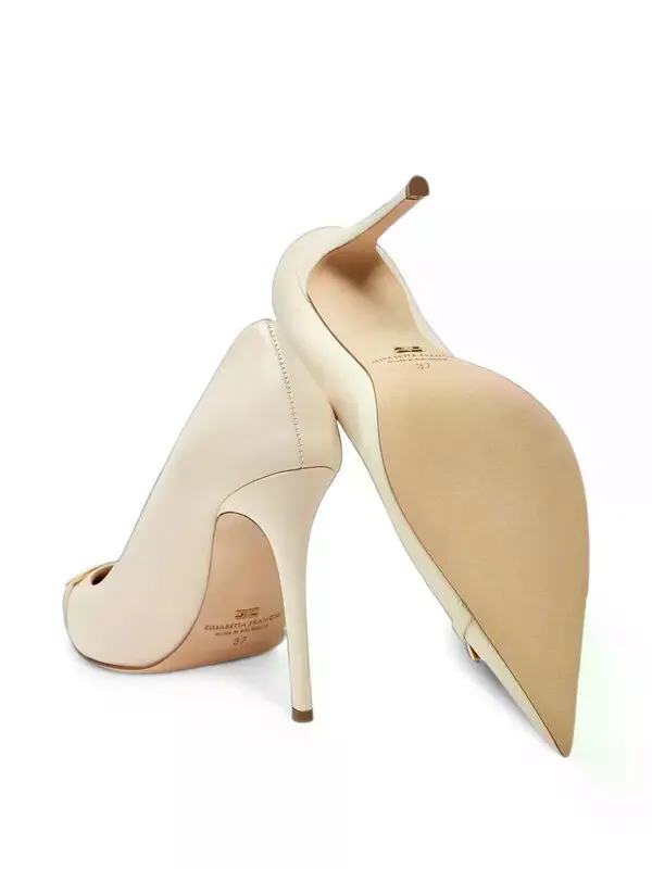 Elisabetta Franchi Logo-plaque Leather Pumps