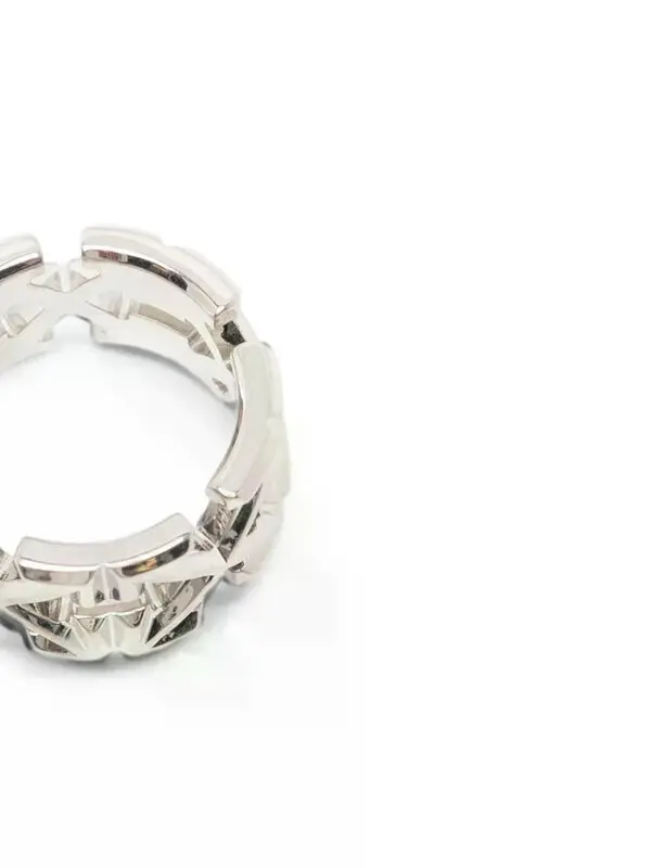 Off-White Arrows Openwork Ring - Silver