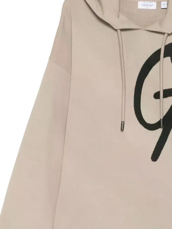Off-White Spray-logo Drawstring Hoodie