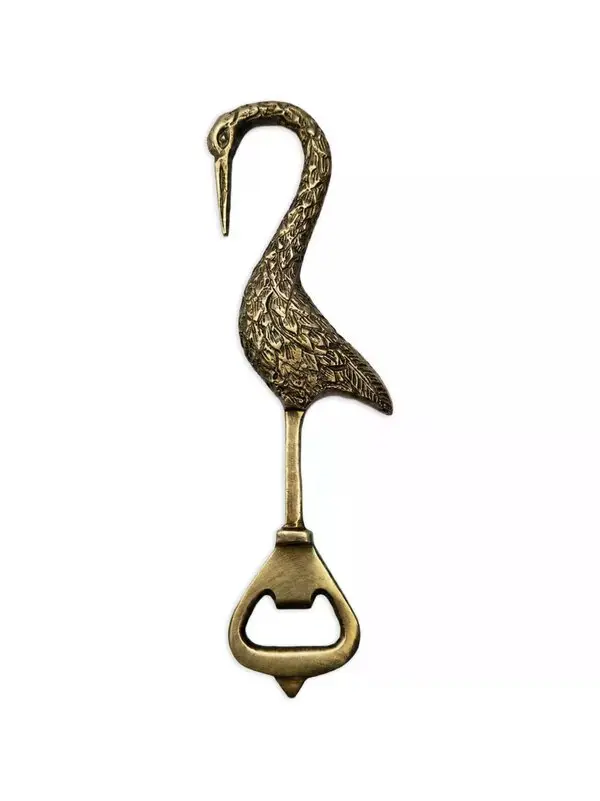 CU I SEEYOU Crane-shaped Bottle Opener - Gold