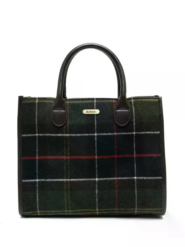 Barbour Classic Tartan Tote Bag - Green