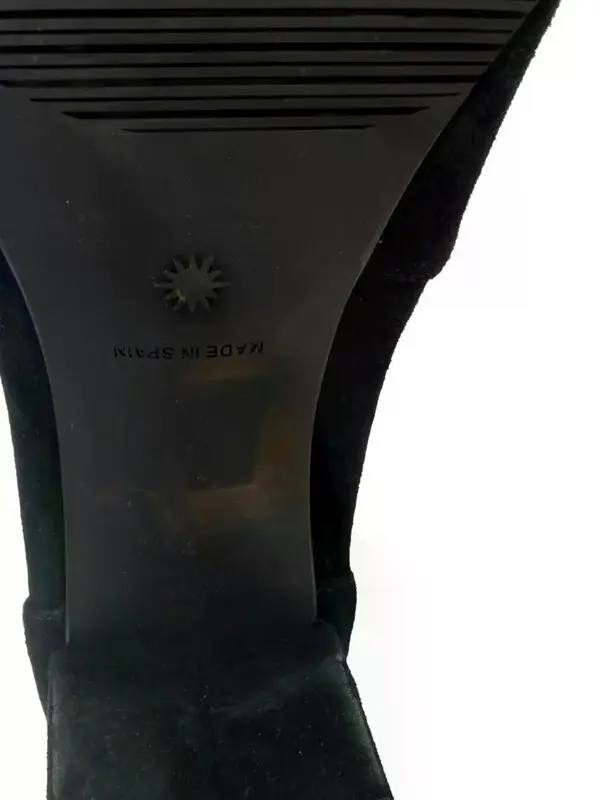 STUART WEITZMAN Suede Ankle Boots - Black