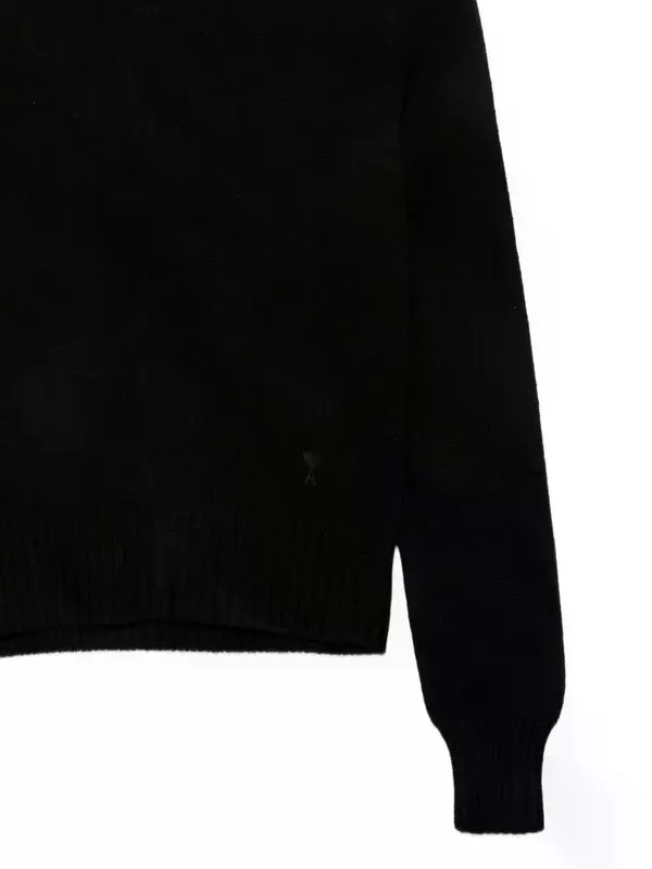 AMI Paris De Coeur Roll-neck Sweater