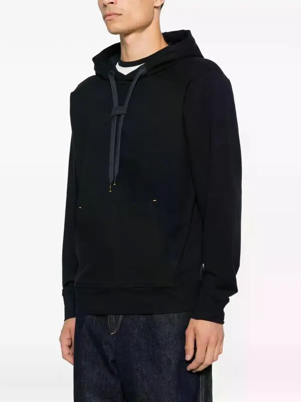 Paul & Shark Pouch Pocket Hoodie - Blue