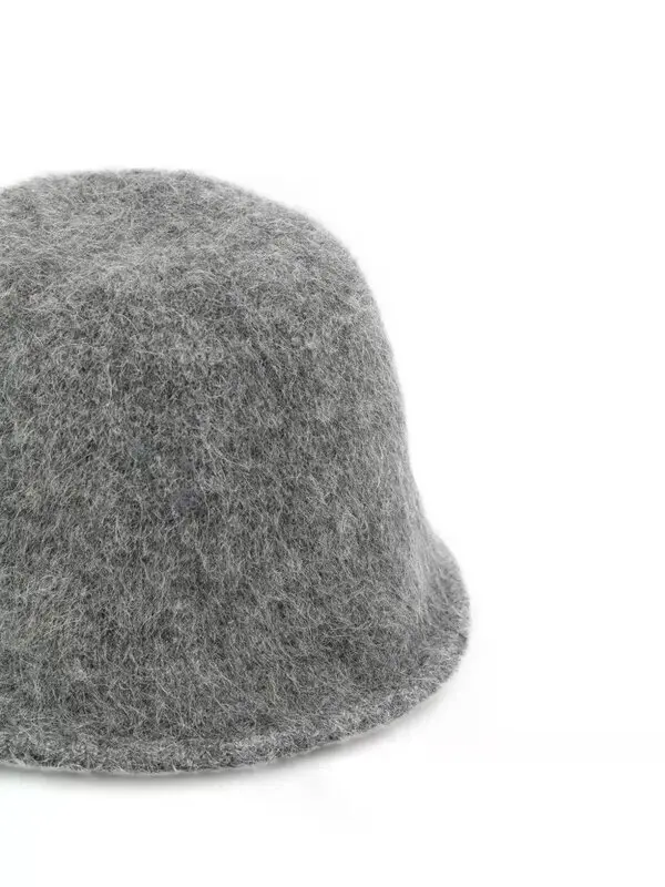 Antonelli Firenze Dalmazia Alpaca-wool Bucket Hat - Grey