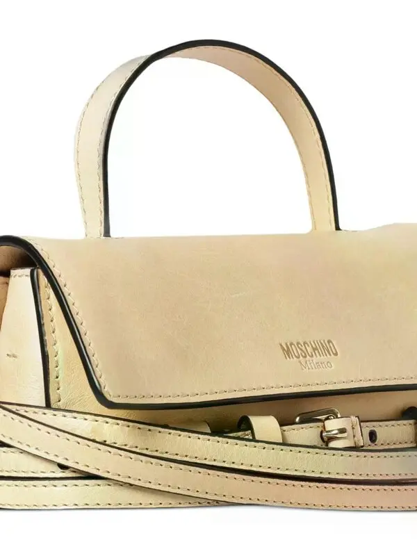 Moschino Tie Me Tote Bag - Neutrals