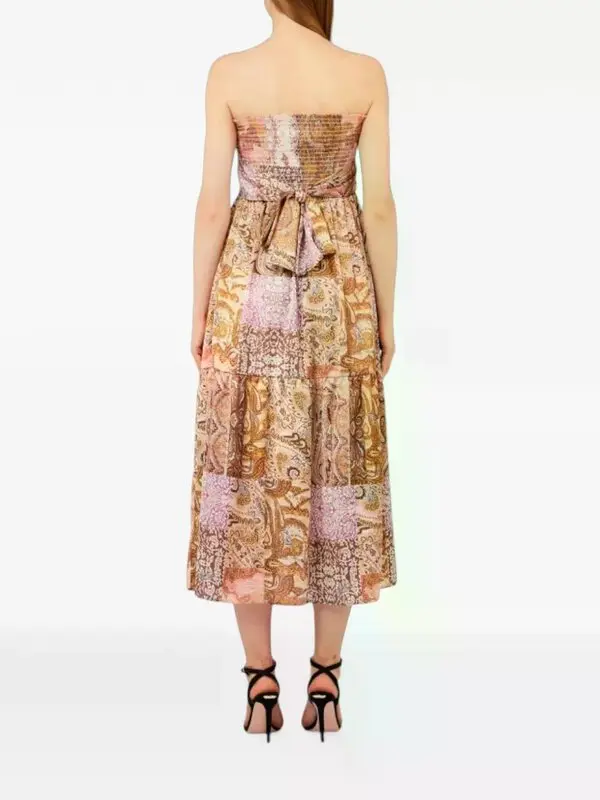 Liu Jo Patchwork Paisley-print Skirt