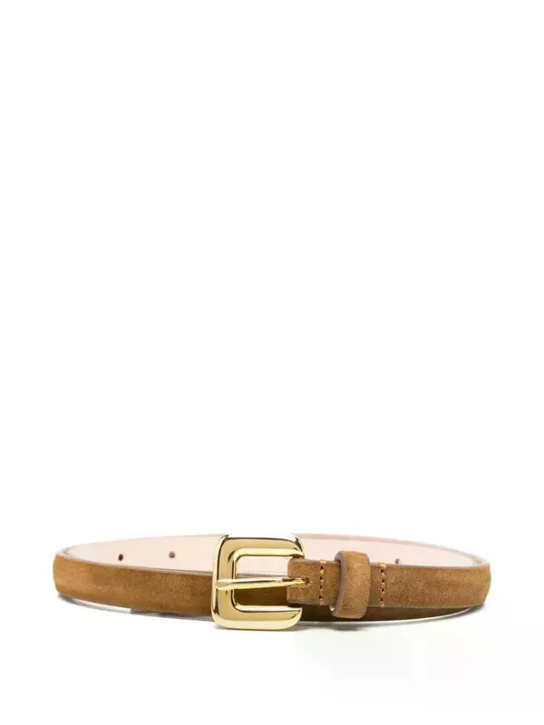 DEHANCHE Mara Suede Belt - Brown