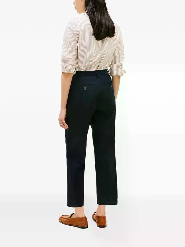 Tommy Hilfiger Logo-patch Straight-leg Trousers