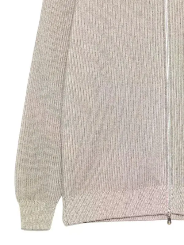 Brunello Cucinelli Ribbed-knit Cashmere Cardigan