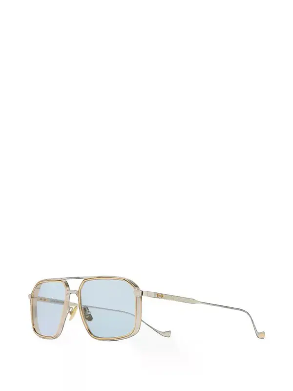 CUTLER & GROSS 1971 Geometric-frame Sunglasses