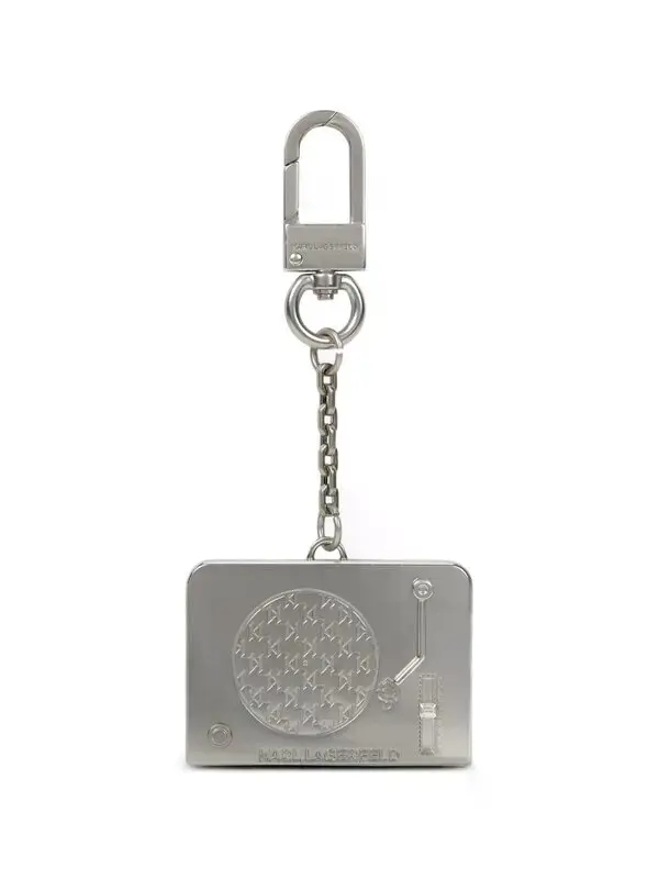 Karl Lagerfeld Record Turntable-motif Keyring