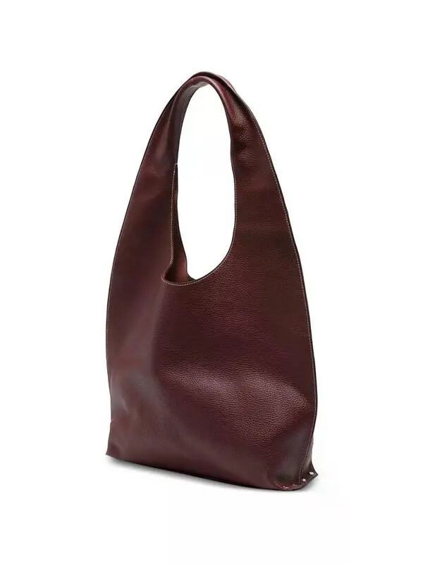 A.p.c. Grainy Leather Shoulder Bag - Red