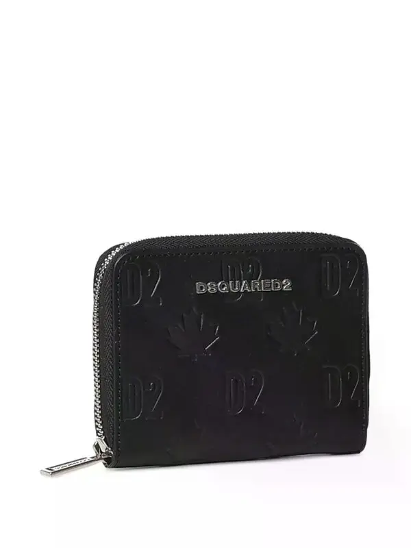 Dsquared2 Embossed Leather Wallet