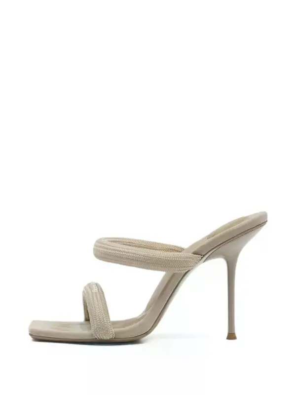Alexander Wang Julie Padded Webbing Straps Sandals