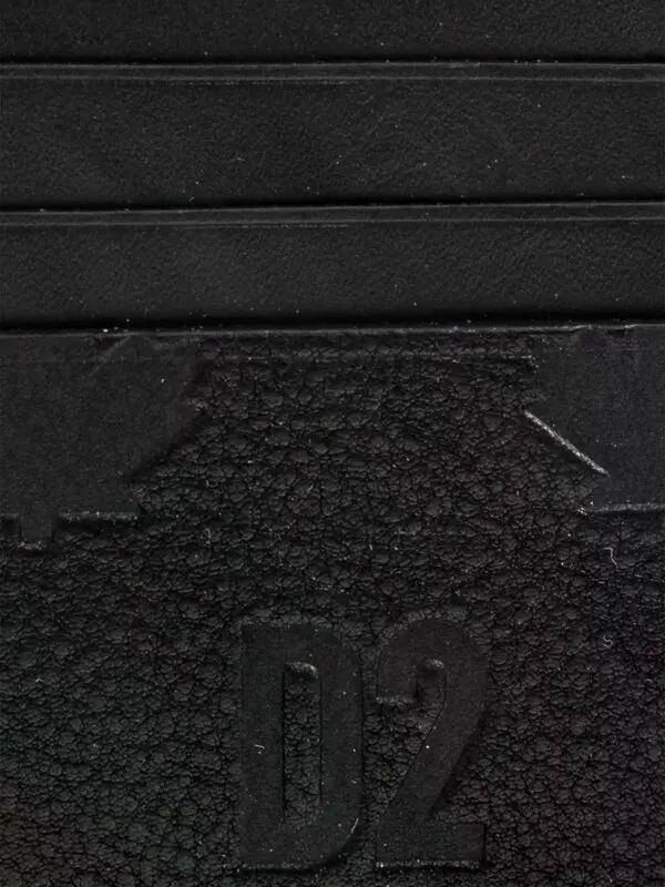 Dsquared2 Leather Card Holder With Logo