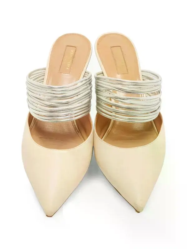 AQUAZZURA Rendez Vous Pointed-toe Mules