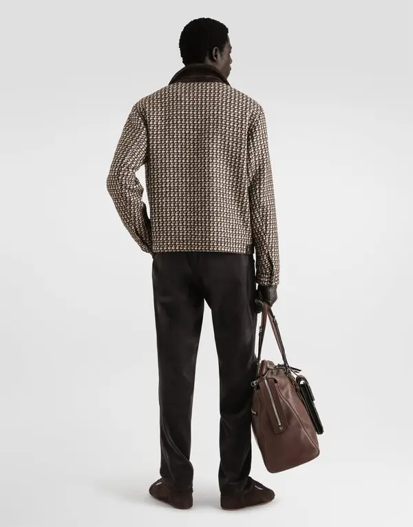 Dolce & Gabbana Crêpe De Chine Gold Shirt Shirts Multi-colored