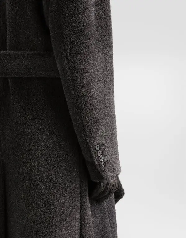 Dolce & Gabbana Alpaca Double-breasted Coat
