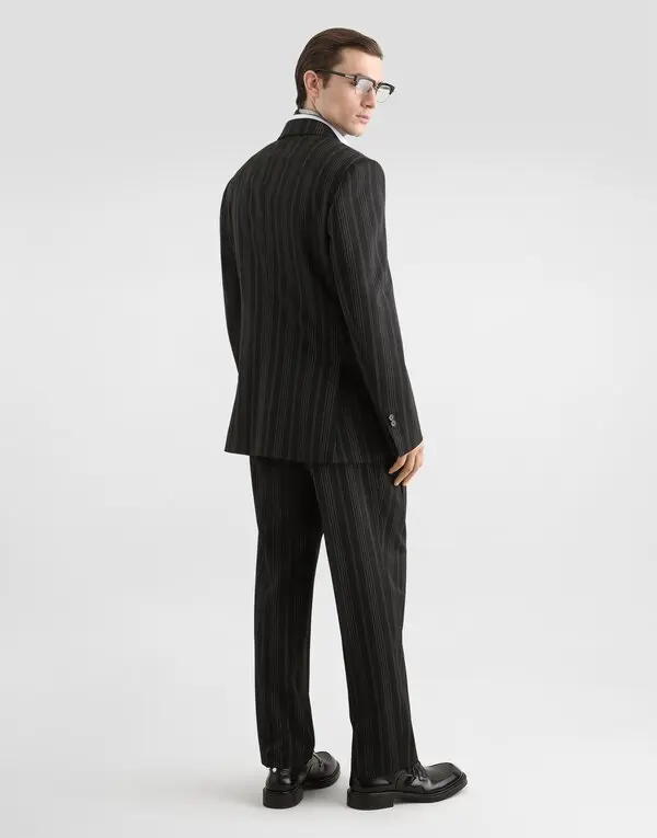 Dolce & Gabbana Pinstriped Wool Trousers
