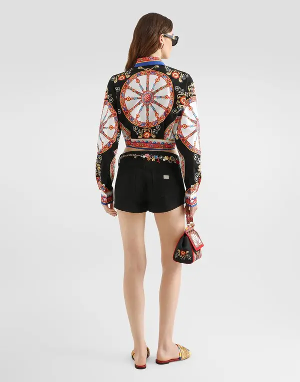Dolce & Gabbana Shorts Denim And Jeans Multi-colored