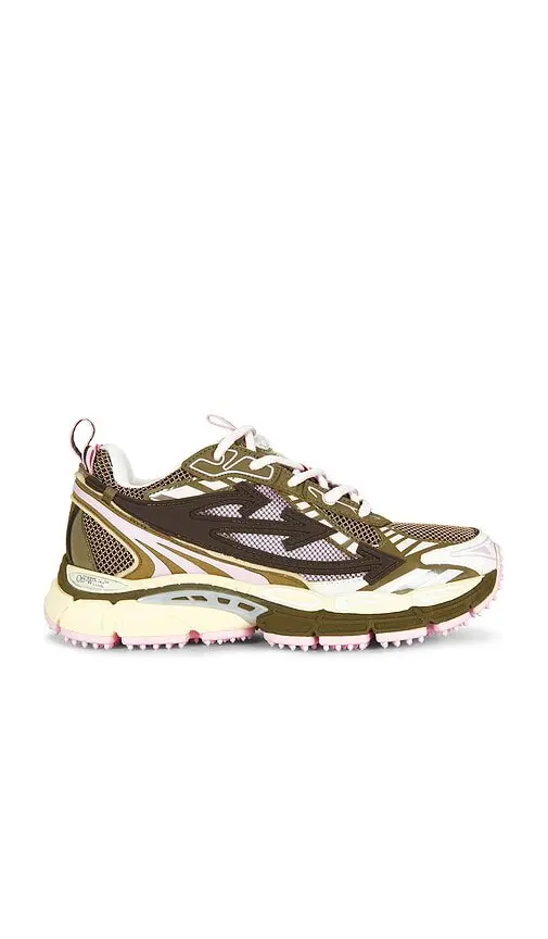Off-White Be Right Back Mesh Sneaker In . Also - Olive
