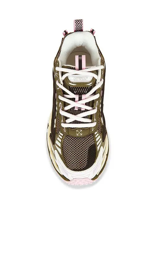 Off-White Be Right Back Mesh Sneaker In . Also - Olive