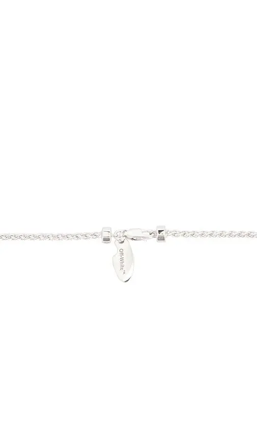 Off-White Arrow Pendant Necklace