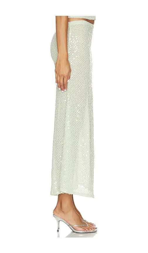 LOVERS AND FRIENDS Erika Sequin Midi Skirt In . Also