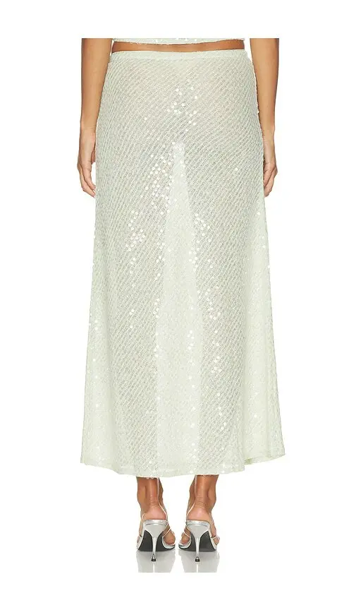 LOVERS AND FRIENDS Erika Sequin Midi Skirt In . Also
