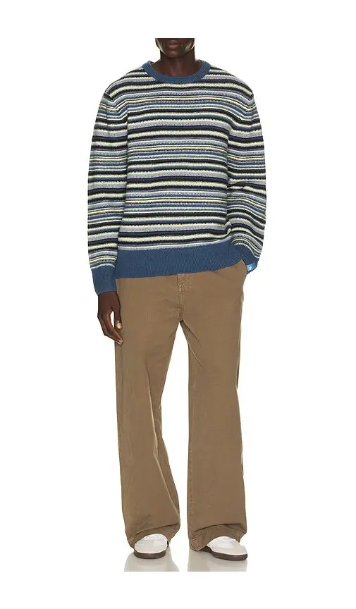 Scotch & Soda Soft Knit Stripe Regular Fit Pullover In . Also