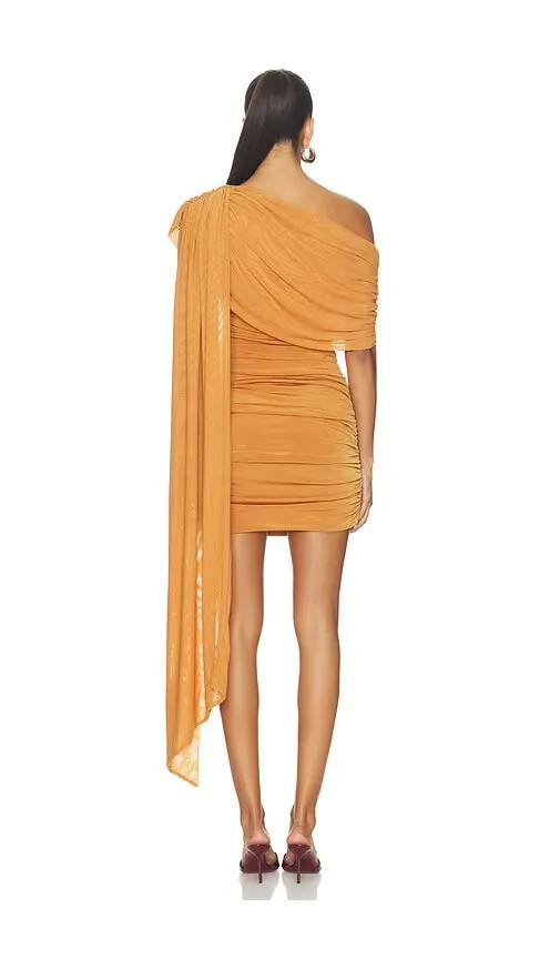 CURAAE BY ELLIATT Roya Asymmetric Mini Dress In . Also