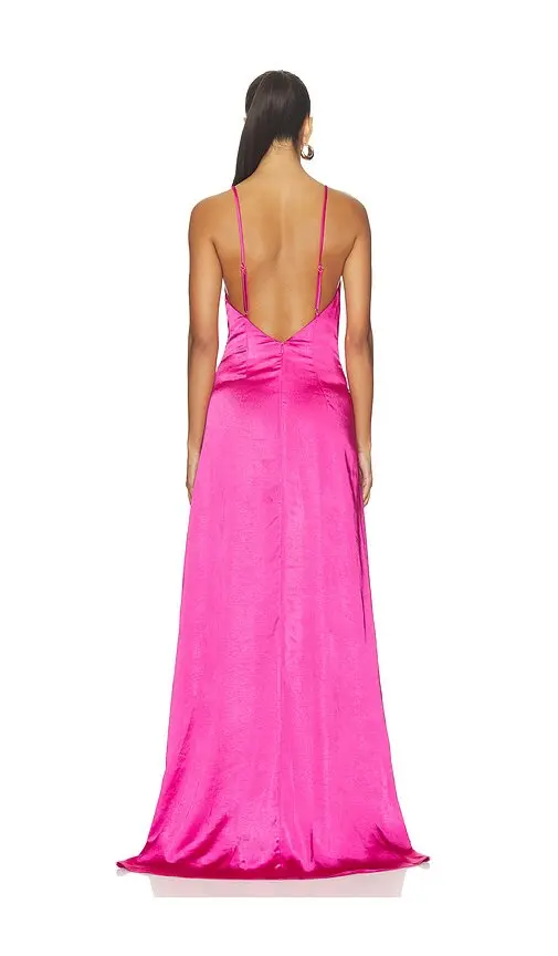 ELLIATT Erielle Cowl Neck Gown In . Also