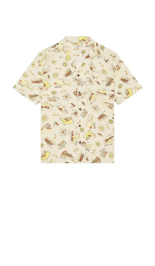 Faherty Brand Short Sleeve Kona Camp Shirt In . Also