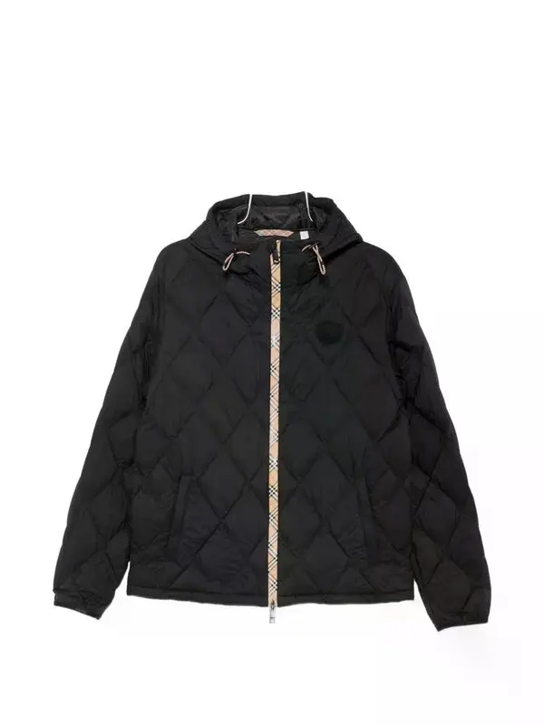 Burberry Quilted Hooded Jacket